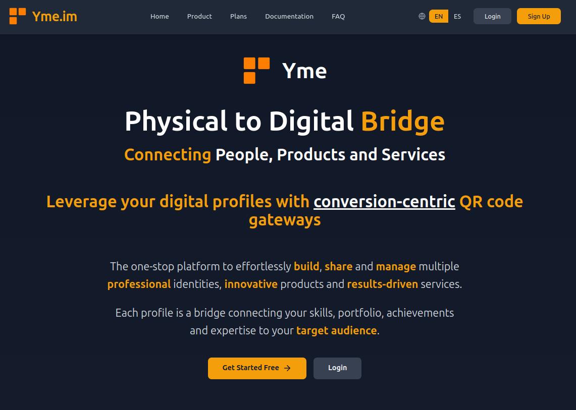 Yme | Physical to Digital Bridge